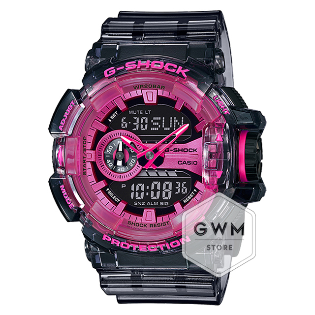Casio G-Shock Special Color "Clear Skeleton Series" GA-400SK-1A4 ...