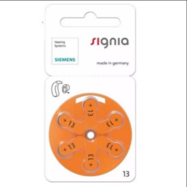 Bateri Signia 13 Size (Hearing Aid Battery) | Shopee Malaysia