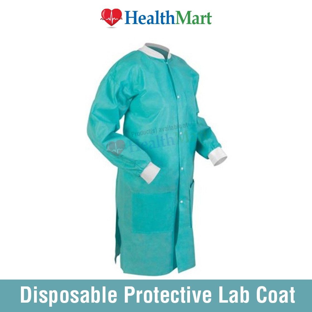 Disposable Protective Lab Coat (Ready Stock) | Shopee Malaysia