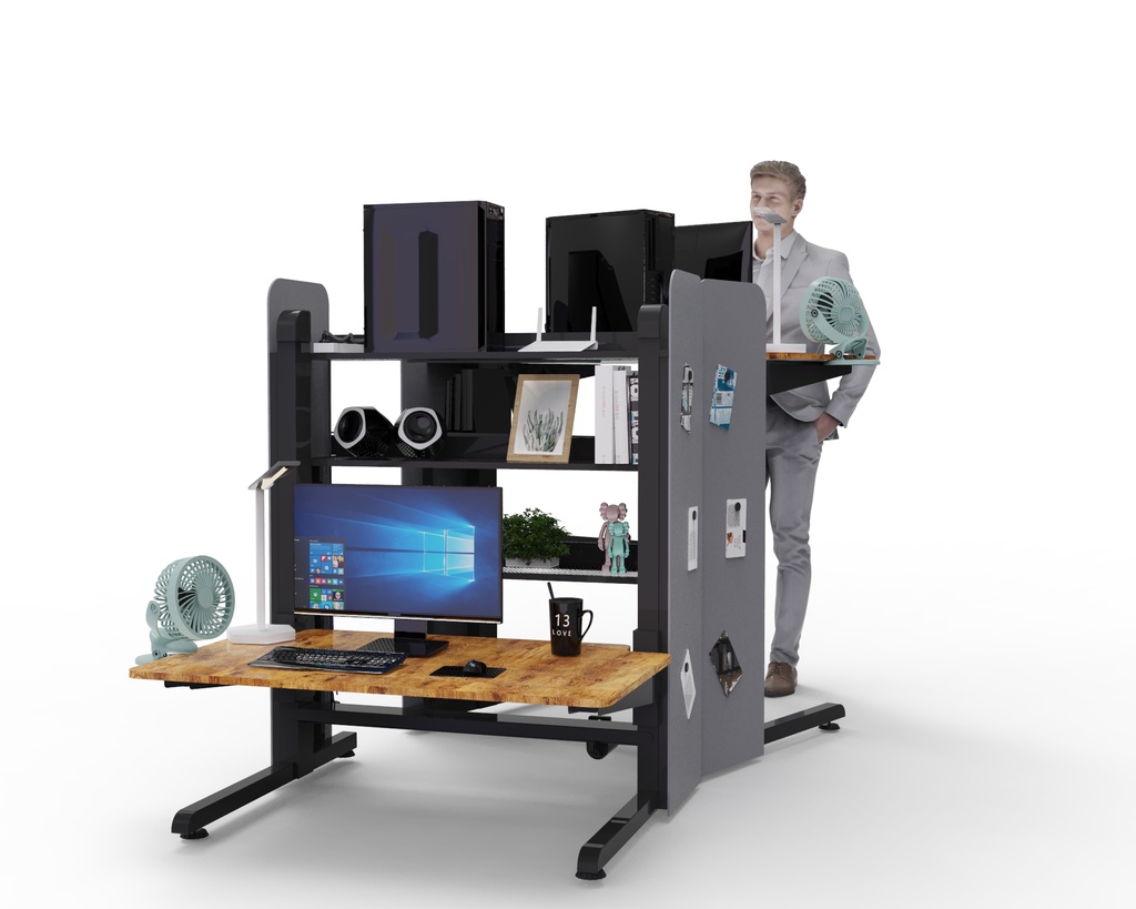 Standing study table / height adjustable table / electric table ...