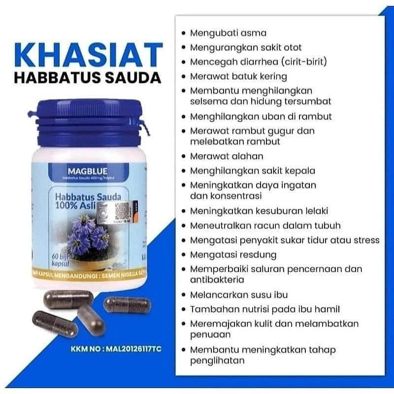 MAGIC BLUE HABBATUS SAUDA / HABATUSSAUDA MAGBLUE MEXBLUE JINTAN HITAM ...