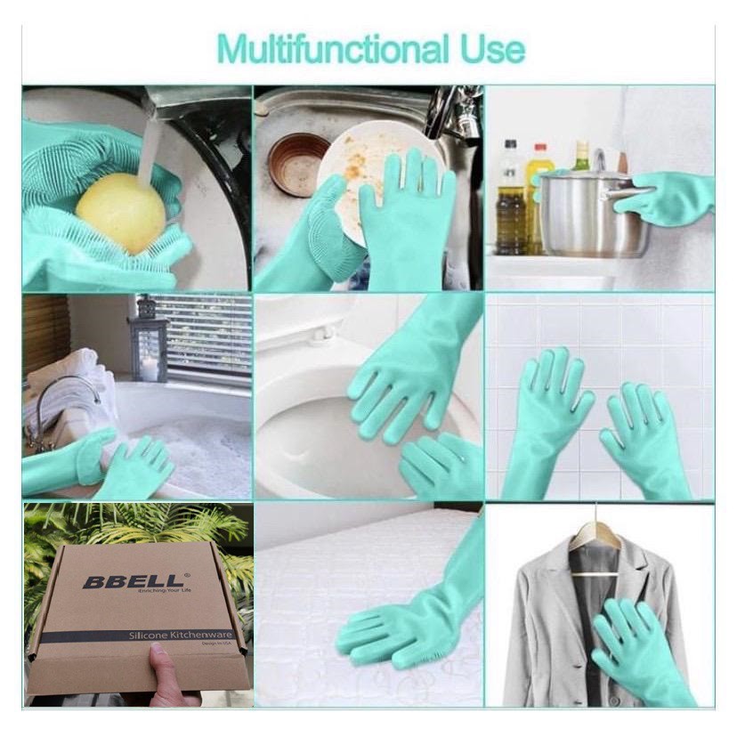 Spot BBELL Silicone Magic Gloves | Shopee Malaysia