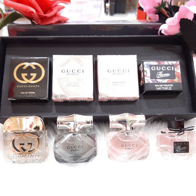 GUCCI MINIATURE COLLECTION 4 IN 1 SET | Shopee Malaysia