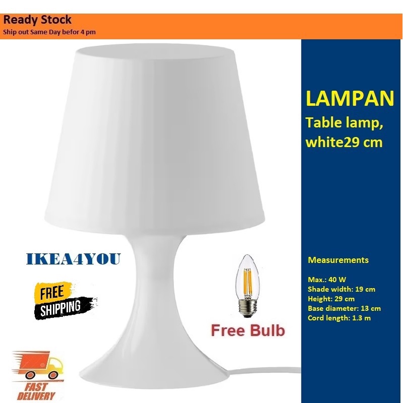 High Quality LAMPAN Table Lamp - Lampu Meja - Lampu Tidur- Small Lamp ...