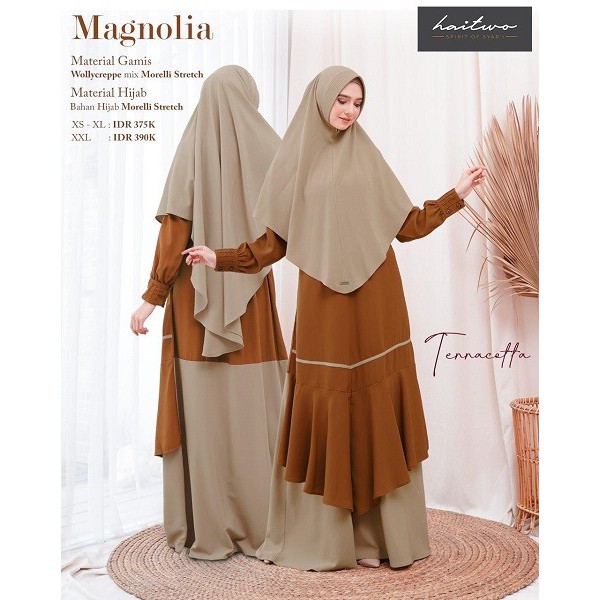 Gamis Clothes SET HIJAB Adult PREMIUM HAITWO MAGNOLIA | Shopee Malaysia