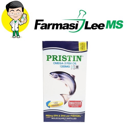Pristin Omega 3 Fish Oil 1200mg (150's) (Exp 09/2026) | Shopee Malaysia