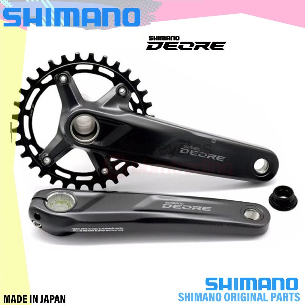 SHIMANO DEORE FC-M5100-1 crank for 1x10 or 1x11-speed drivetrain M5100 Crankset | Shopee Malaysia