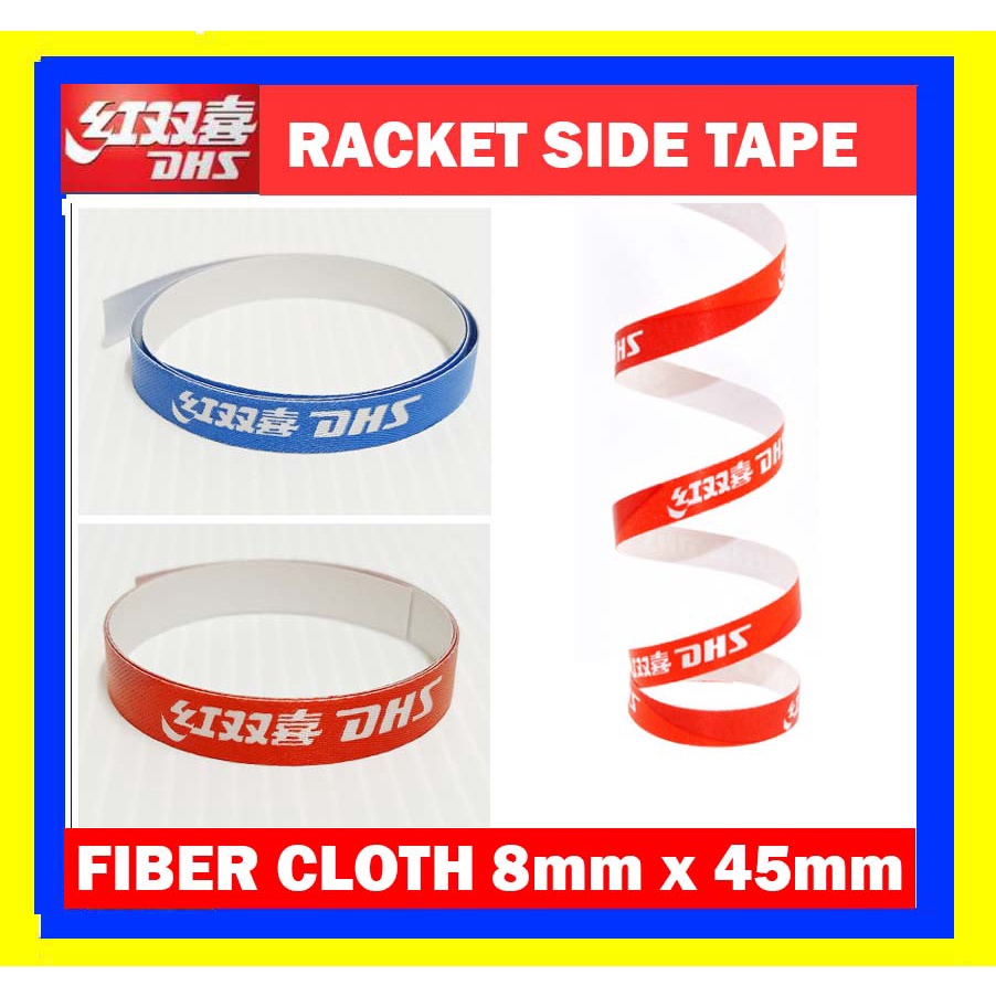 DHS Table Tennis Racket Side Tape Edge Tape Table Tennis Racket size ...