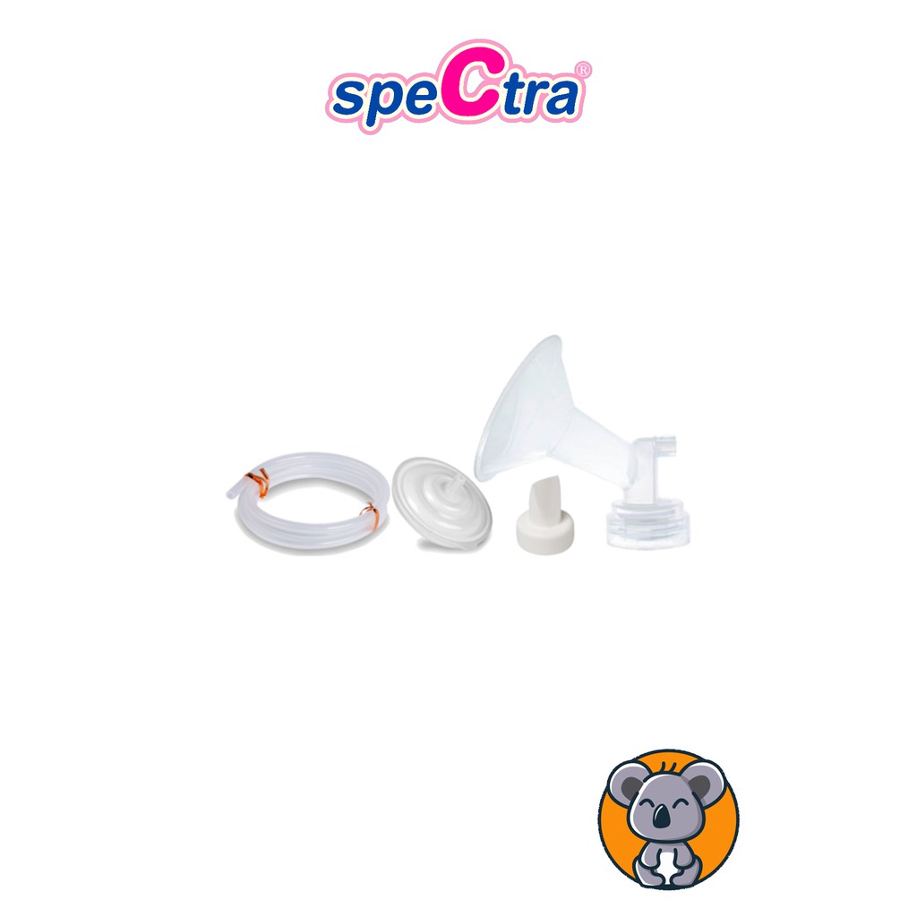 Spectra Breast Pump Accessories Wide Neck Breast Shield White Valve ...