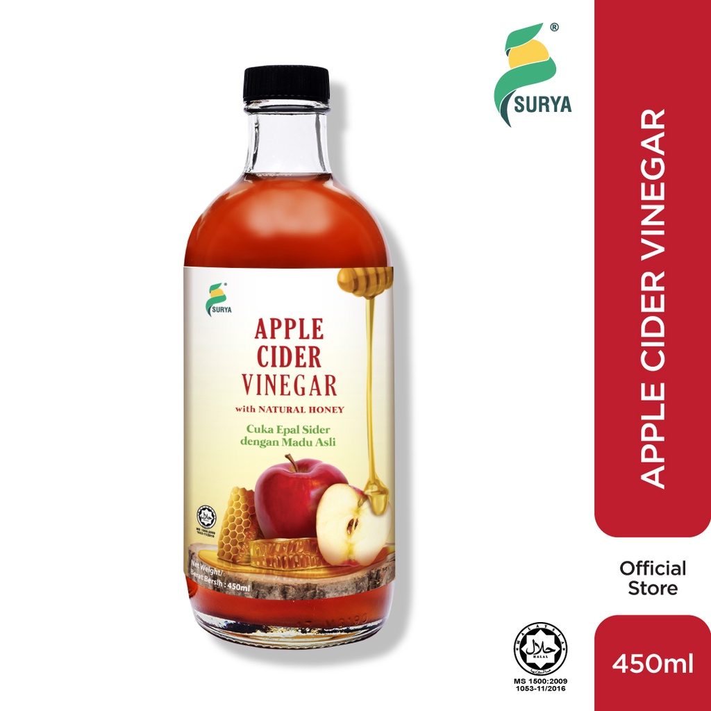 Surya Apple Cider Vinegar (450ml) | Shopee Malaysia