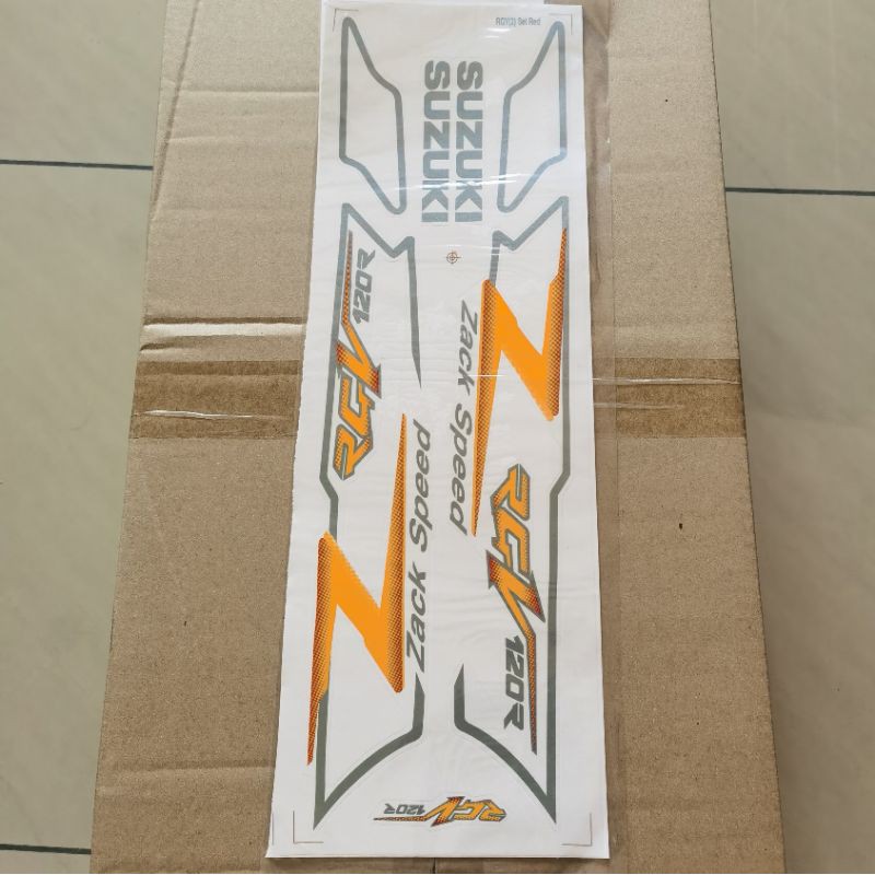 🔥SUZUKI RGV(2) Body Sticker (RED) | Shopee Malaysia