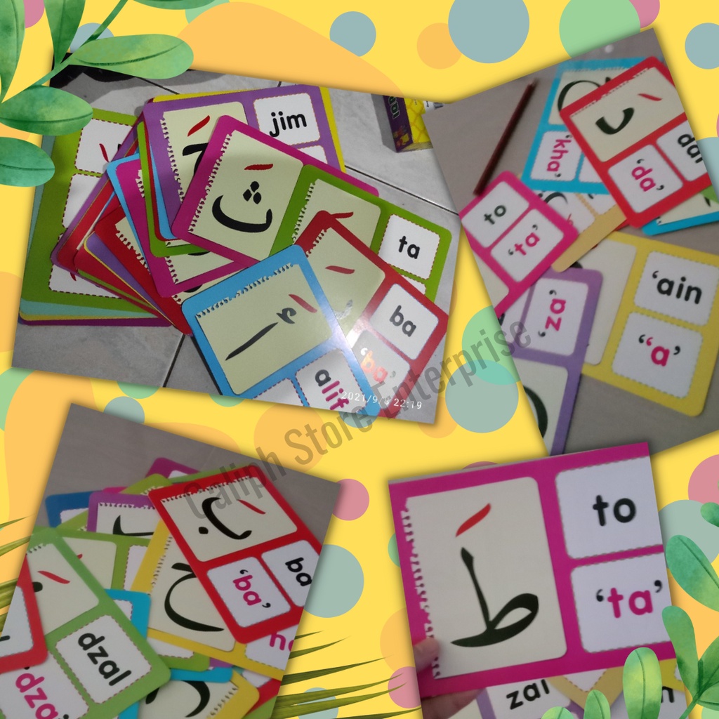 Flashcard Kad Imbas Bijak Iqra Huruf Hijaiyah Iqra Genius Kaedah Senang ...