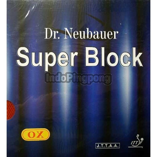 Dr. Dr. Dr. Neubauer Super Block OX ~ Long Pips Rubber Spots Long Lasting SuperBlock SuperBlock ...