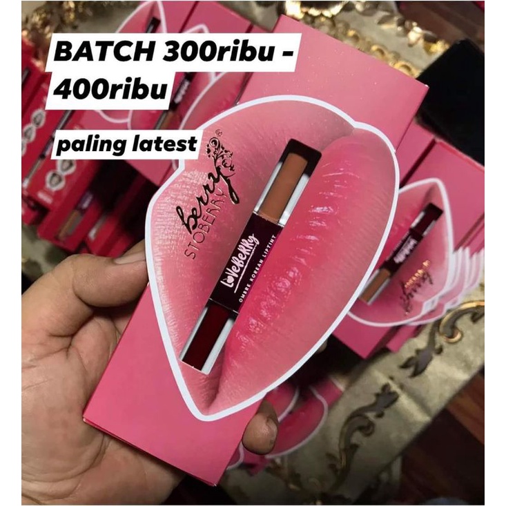 LIPMATTE BERRY 2 IN 1 PACKAGING TERBARU( ORI FROM HQ ) | Shopee Malaysia