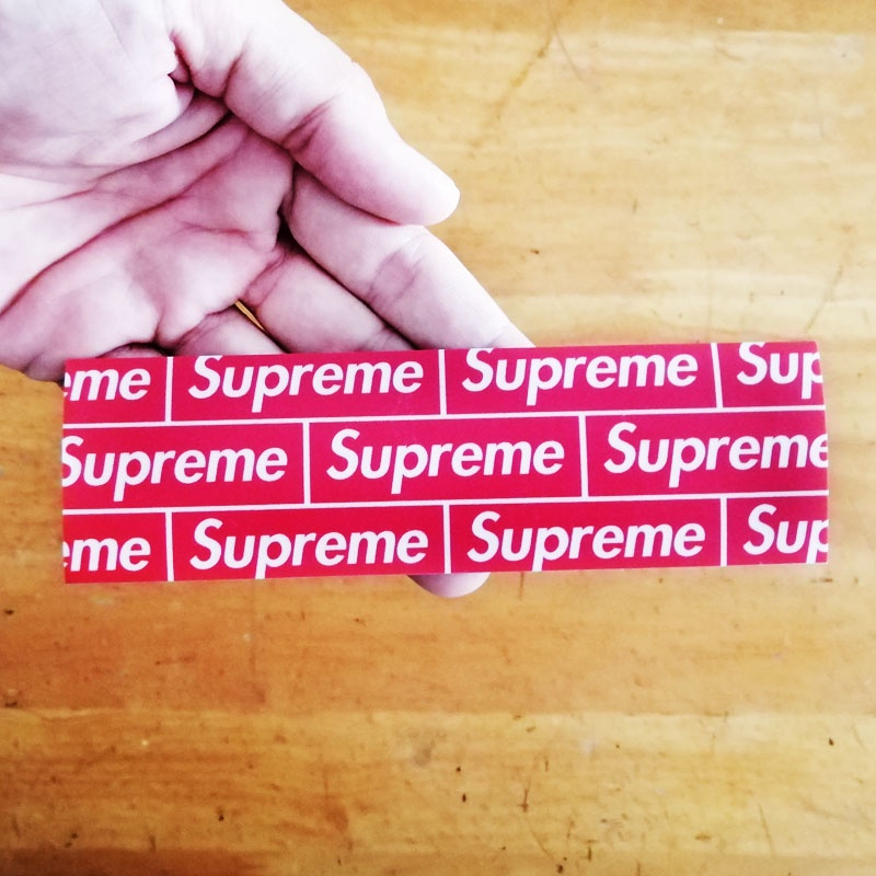 3M vinyl sticker [Supreme] Random Logo | Shopee Malaysia