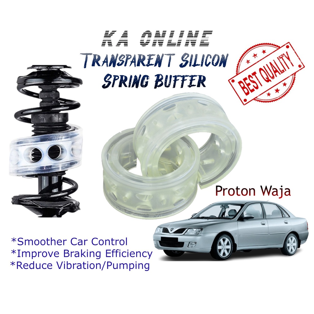 Proton Waja Transparent Silicon Coil Spring Cushion Buffer High Quality ...