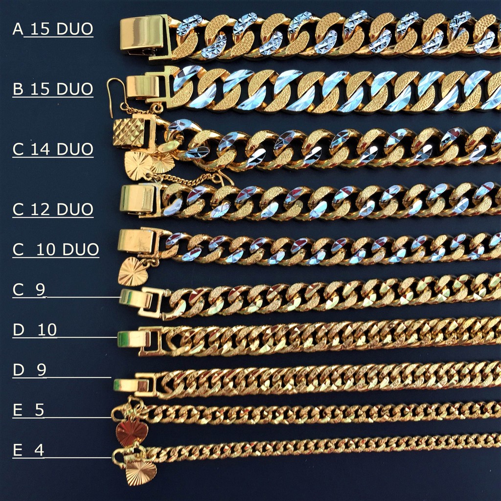 Wholesale Price !! Rantai Tangan Emas Korea, Emas Bangkok 24k Gold ...