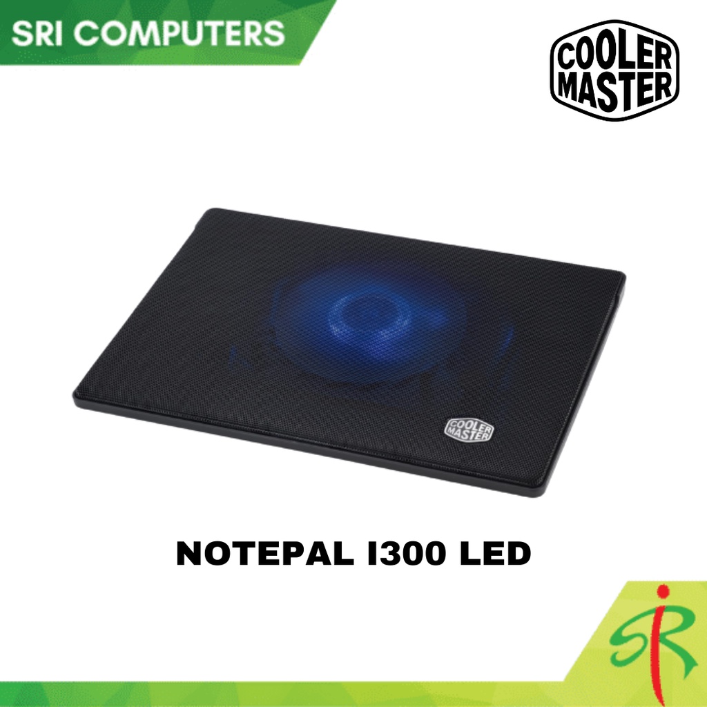 Cooler Master NotePal I300 LED Cooler Pad | Shopee Malaysia