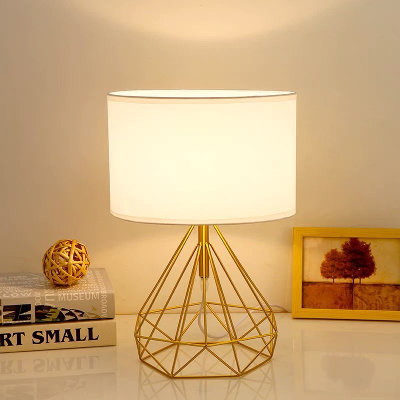 Luxury LED Table Lamp Gift Wedding Lampu Meja Bedside Table Lamp Table ...
