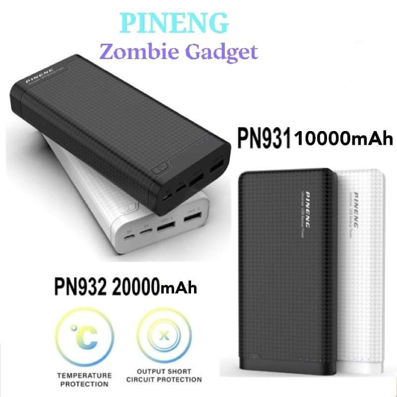 Pineng PN-931(10000mAh) & PN-932(20000mAh) [100%Original]READY STOCK ...