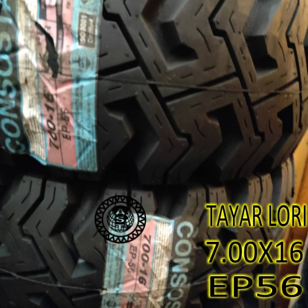 BARU TAYAR KASAR 700/16 LORI TAYAR BARU CONSOSTAR BUNGA KASAR BUATAN ...