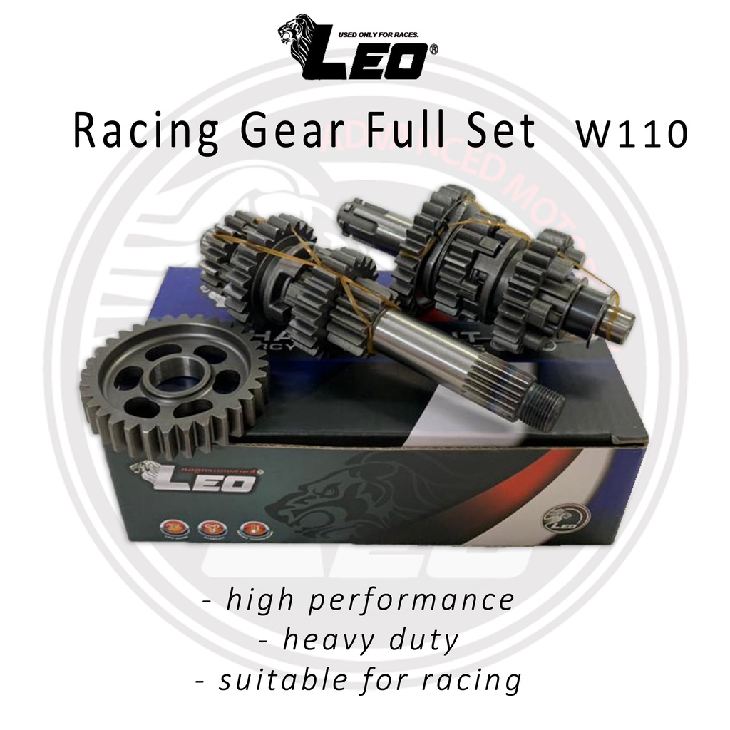[ LEO ] HONDA WAVE110 W110 DASH110 RACING GEAR BOX COMPLETE SET ...