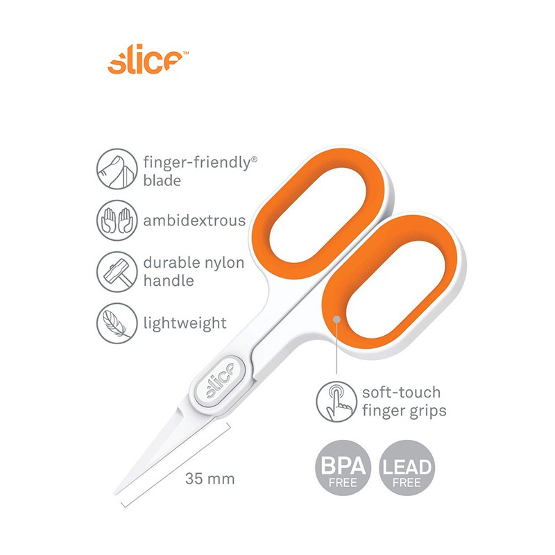 Slice 10546 Ceramic Scissors (Pointed Tip) | Shopee Malaysia