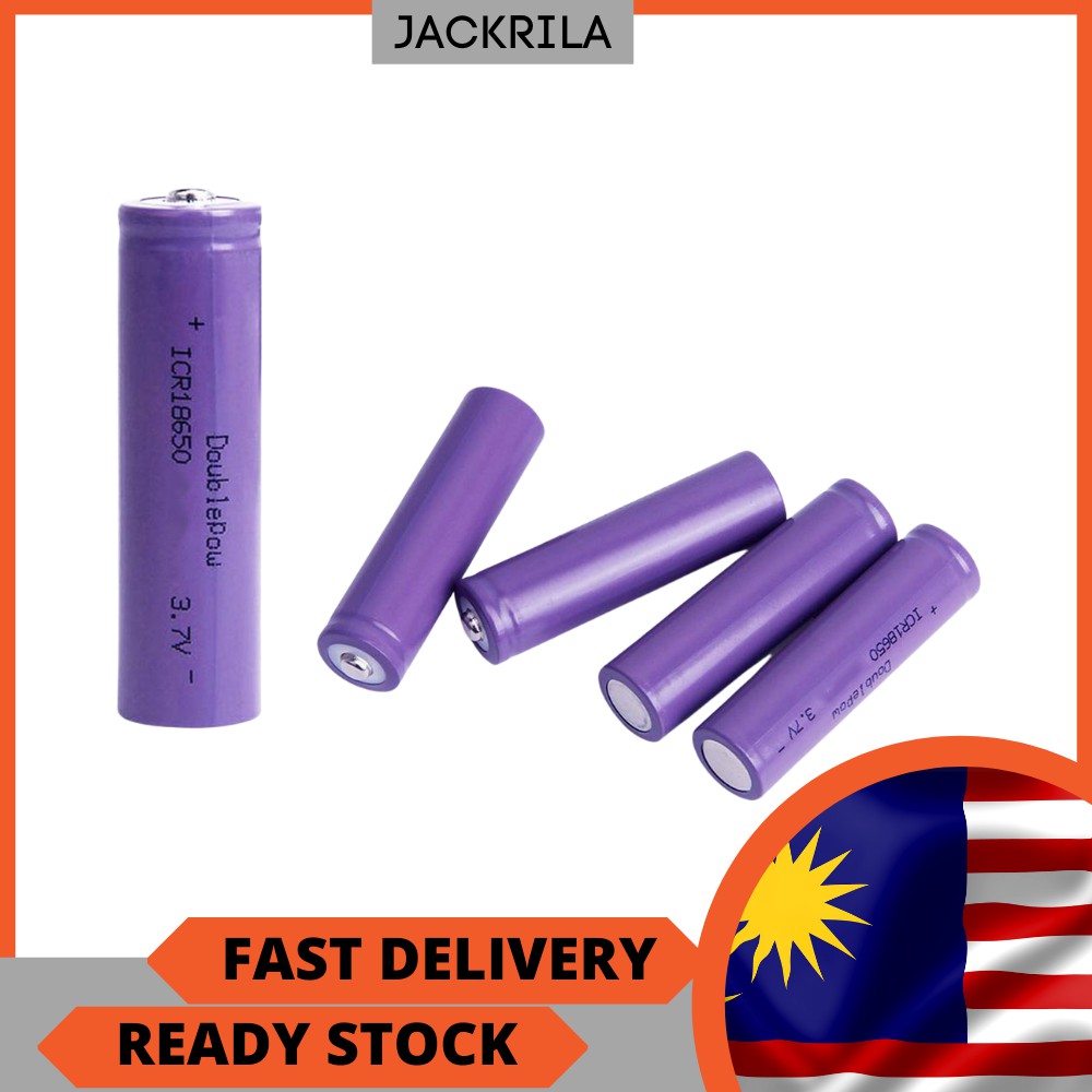 🔥READY STOCK🔥JACKRILA 2000mah Battery 16850 Rechargeable Battery for ...