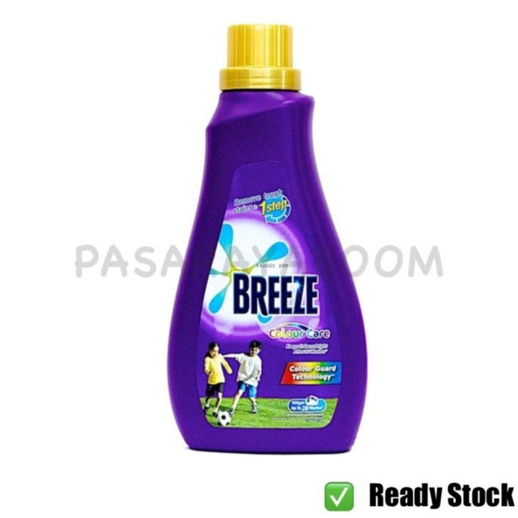 BREEZE Concentrated Liquid Detergent - Colour Care (900g) (Bottle ...