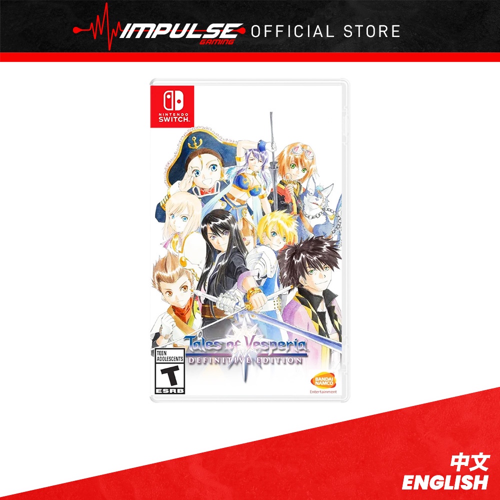 NSW Nintendo Switch Tales of Vesperia Definitive Edition Chi/Eng ...