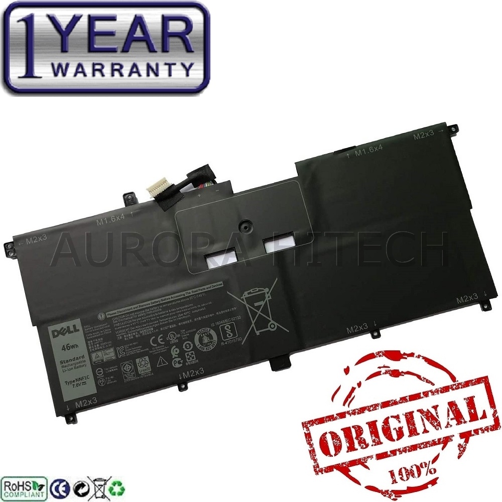 Original Genuine Dell XPS13 9365 13 9365 13-9365-D3605TS NNF1C 0NNF1C ...