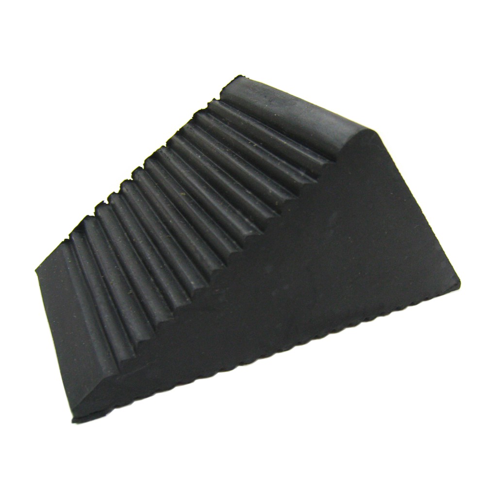Triangle Rubber Wheel Block Pad Tire Safety Positioning Anti-Slip ...