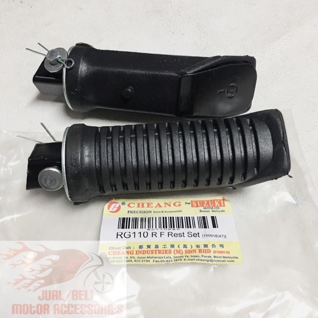 Suzuki Txr/Rg,Smash,KR150 rear footrest step | Shopee Malaysia