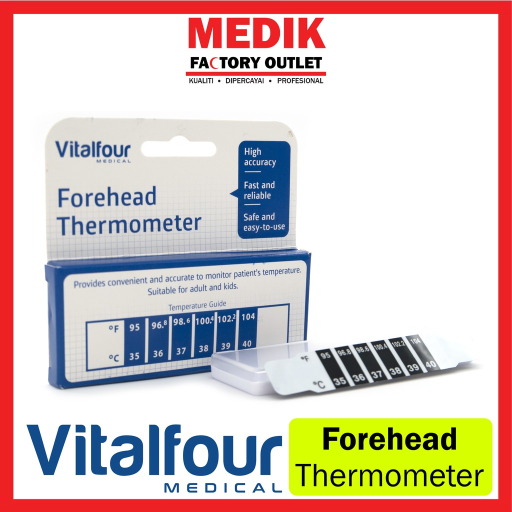 Disposable Forehead Thermometer Strips | Shopee Malaysia