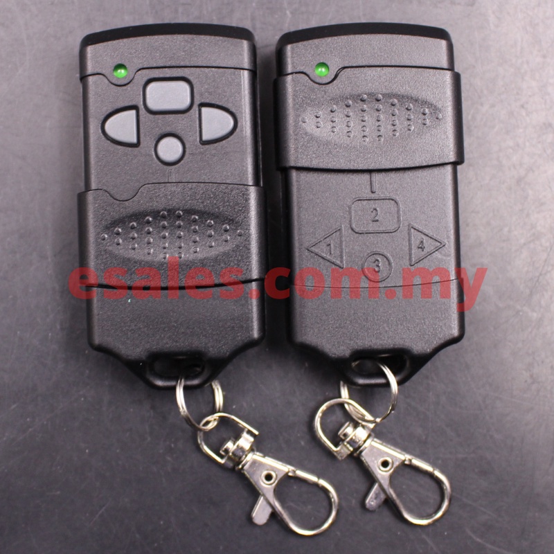 Auto Gate Remote Control RC-106-433Mhz-4 Channel Remote Control ...