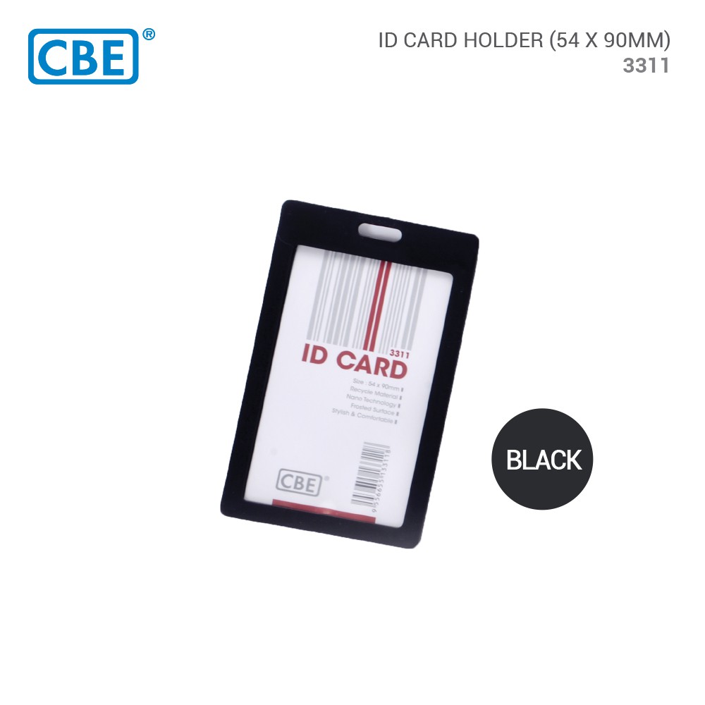 CBE 3311 ID Card Holder | Name Tag | 54 x 90MM | Shopee Malaysia