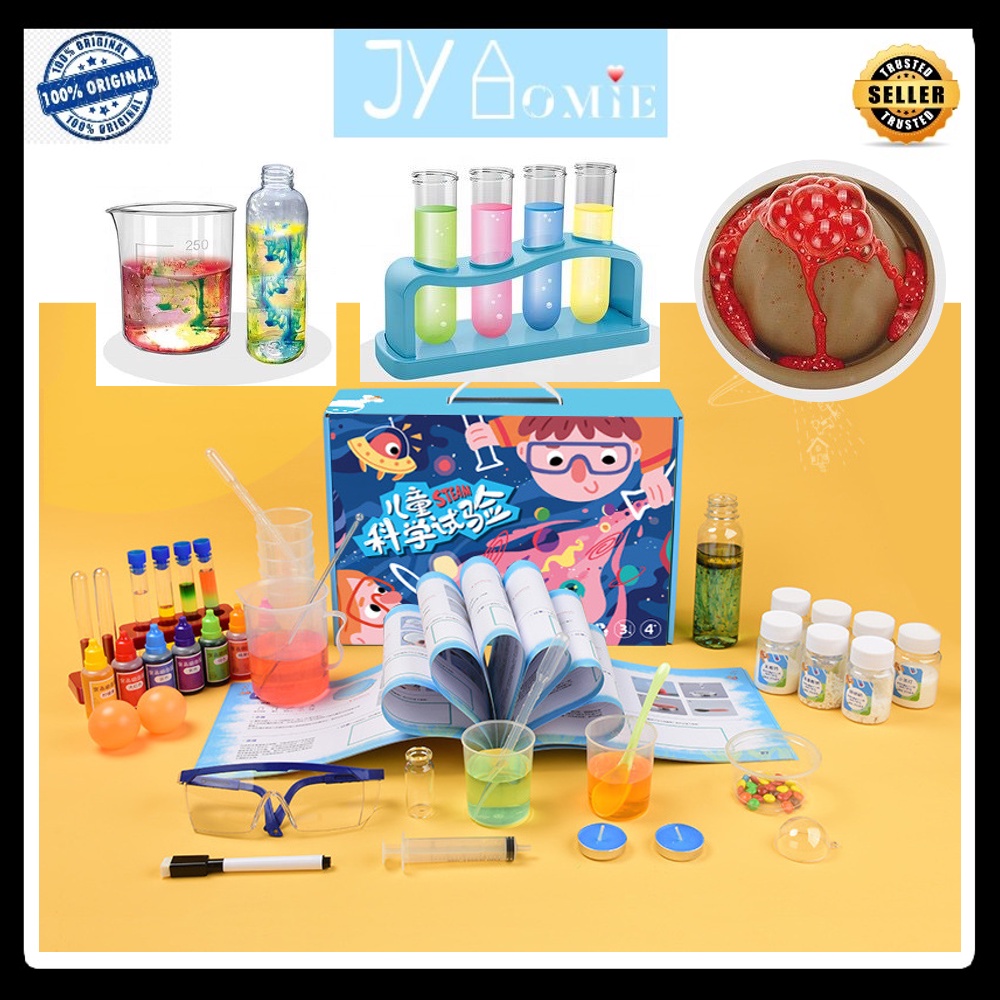 Science Experiments Kit English Manual Guide Science Toy DIY ...
