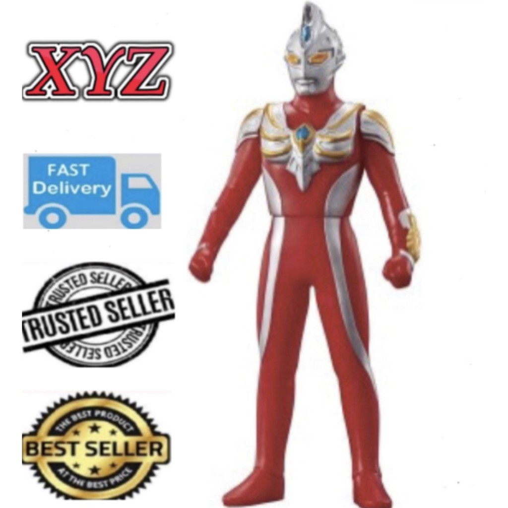 Ultraman Max Sofubi Toy Figure Original Bandai (100% Ready Stock Fast ...