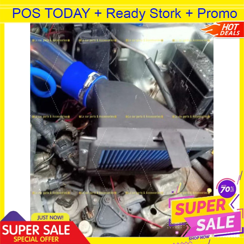 Mugen Air Box Intake + Filter Simota Super Power Flow Adapter Kit ...