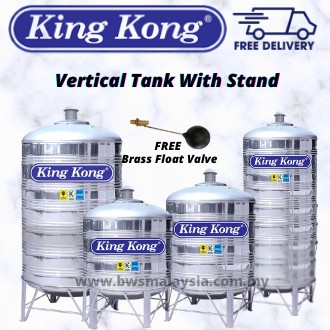 King Kong Water Tank [𝐅𝐑𝐄𝐄 𝐒𝐇𝐈𝐏𝐏𝐈𝐍𝐆] Stainless Steel Water Tank | King ...