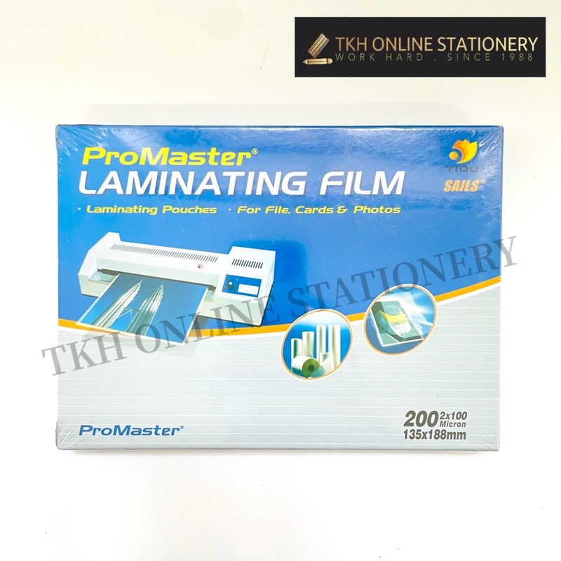 ProMaster Laminating Film (100’s/pack) | Shopee Malaysia