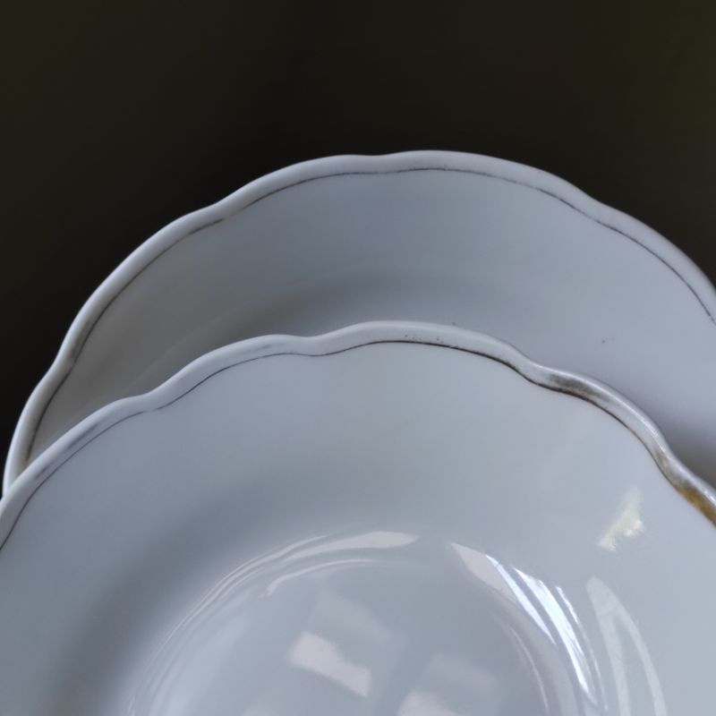 Pinggan Klasik 6". Piring kuih putih. (3 pcs) | Shopee Malaysia