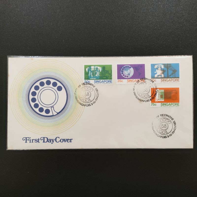 1979 First Day Cover Singapore - 100 Years of Telephone Service | Shopee Malaysia