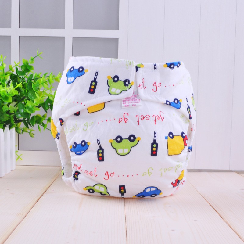 Newborn Baby Coth Diaper Reusable Washable Nappy (Cars) | Shopee Malaysia