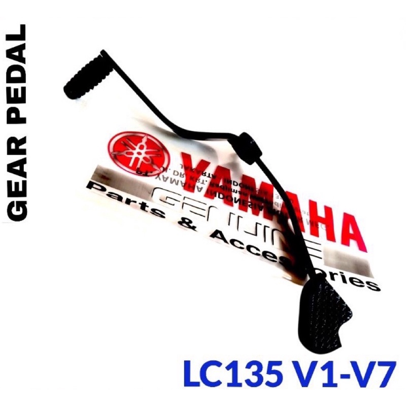 YAMAHA LC135 135LC LC 135 V1 V2 V3 V4 V5 V6 V7 GEAR LEVER GEAR PEDAL BLACK 4SPEED USE | Shopee ...