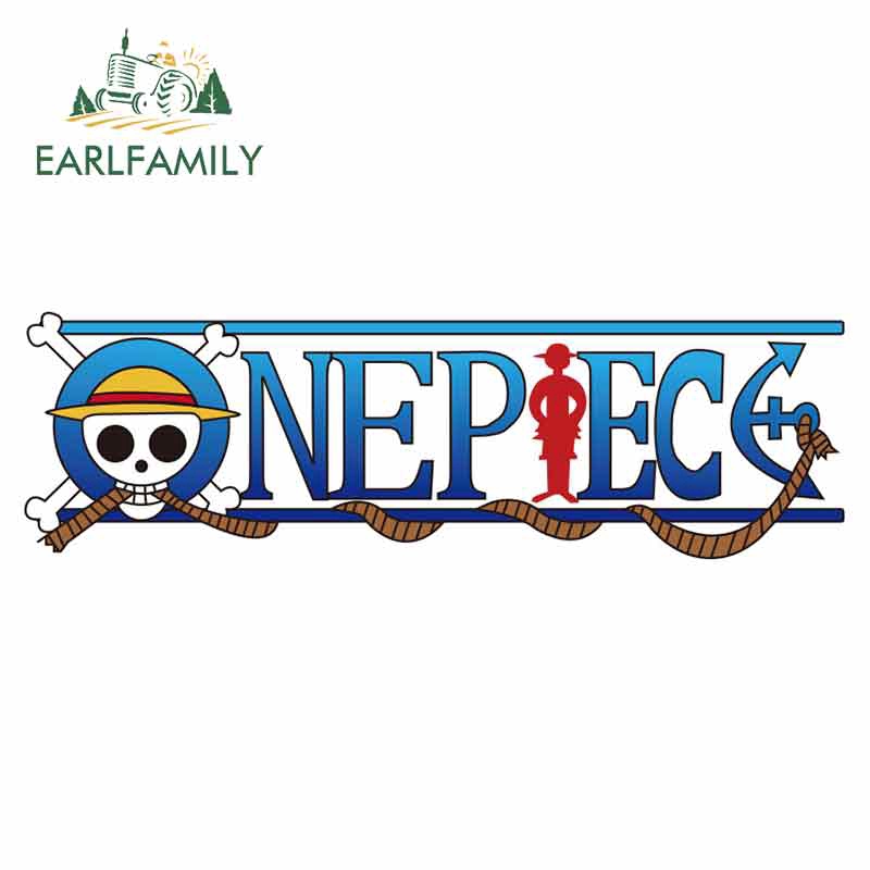 EARLFAMILY 13x10.4cm One Piece Usopp Logo Anime Car Stickers for ...