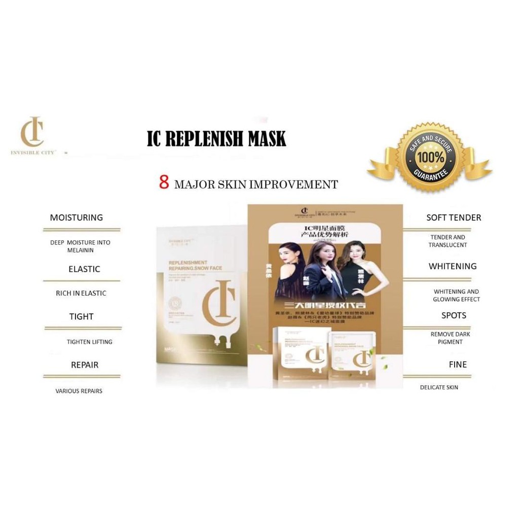 💓 IC Mask & Invisible City 💓 2onegms | Shopee Malaysia