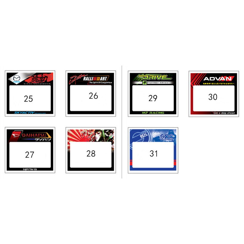 (25-31) Digital Print Road Tax Sticker With PVC Card | Shopee Malaysia