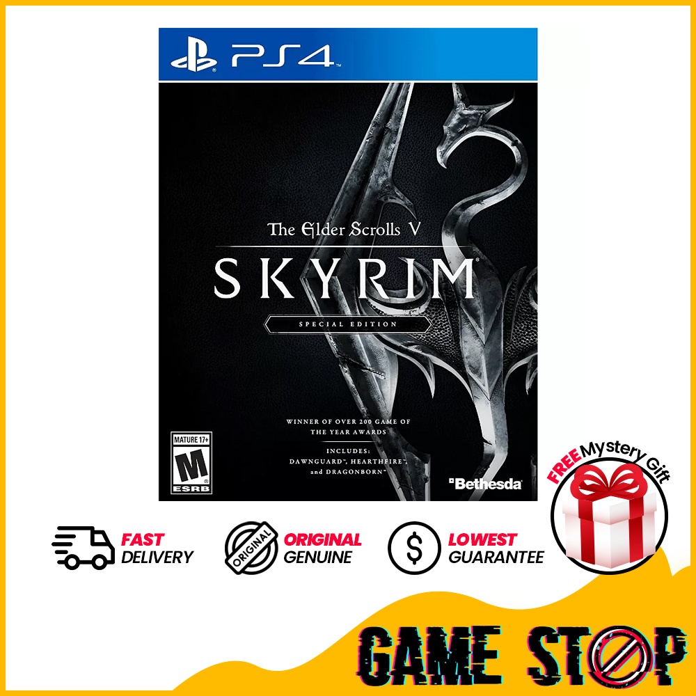 PS4 Elder Scrolls V 5: Skyrim Special Edition English Version | Shopee ...