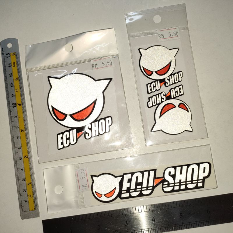 Sticker Reflective - ECU Shop | Shopee Malaysia